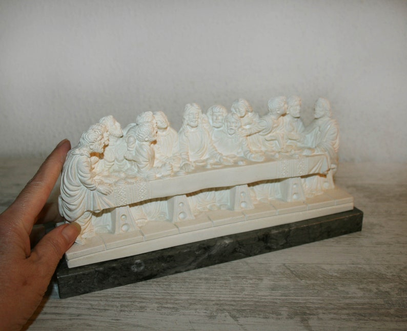 Sculpture the Last Supper Sculpture, Jesus Christ, Christian God Very ...
