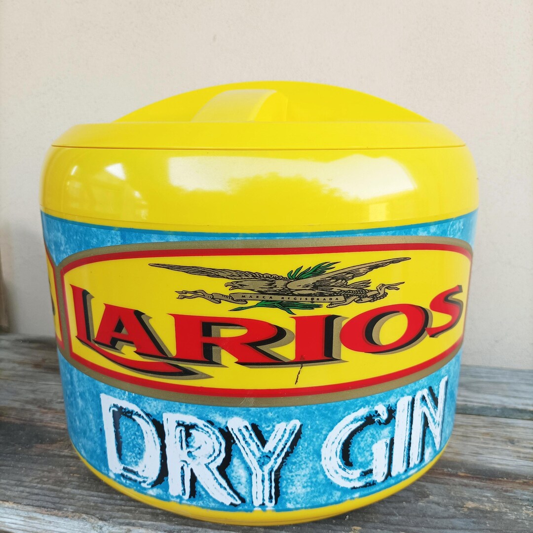 Advertising Ice Bucket "larios DRY Gin" Made of Plastic- Kitchenware ...