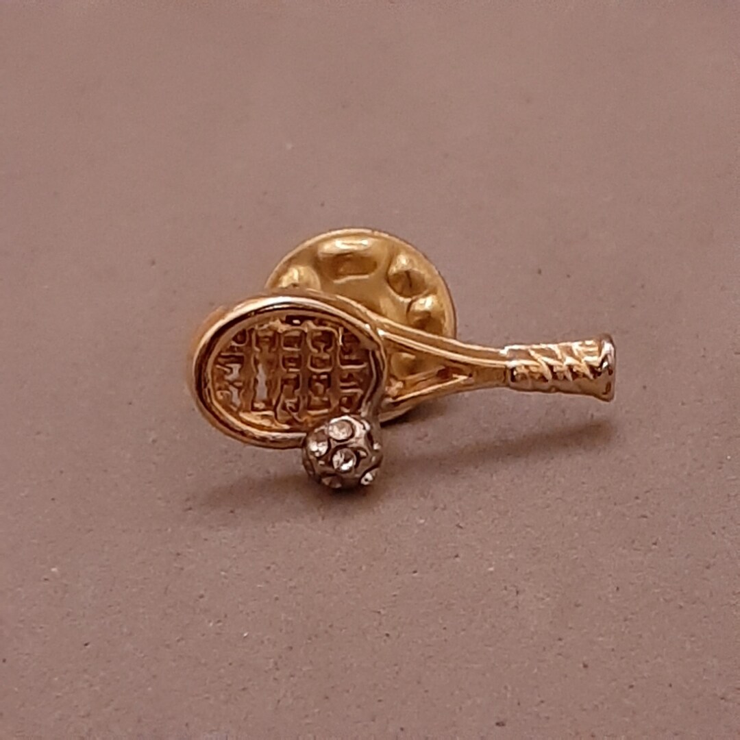 Tennis Racket With Ball, Collectible Pins, Buttons Pin, Fashion Jewelry ...