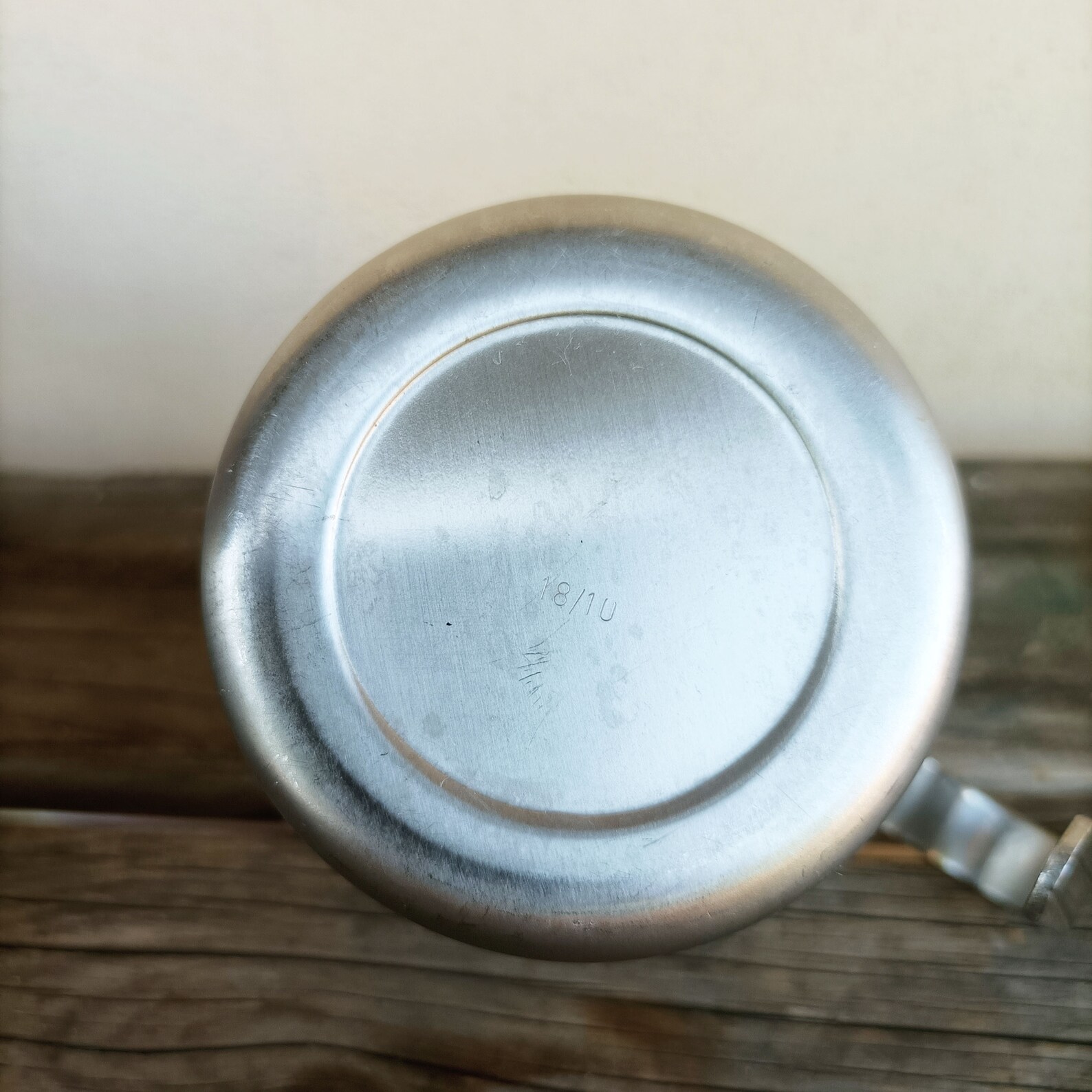 Small Inox Tea Jug With Handle, Creamer, Vintage Made in ITALY ...