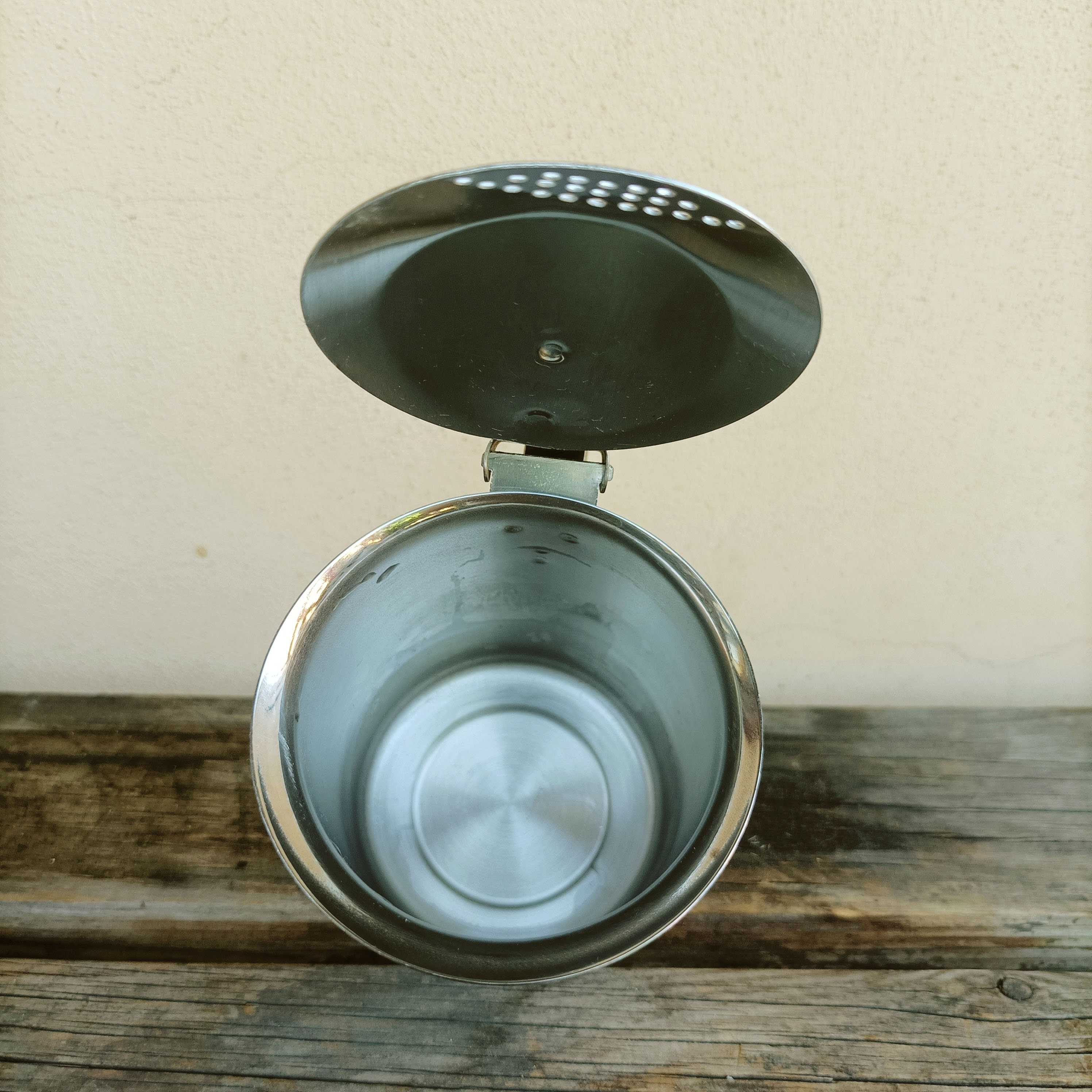 Small Inox Tea Jug With Handle, Creamer, Vintage Made in ITALY ...