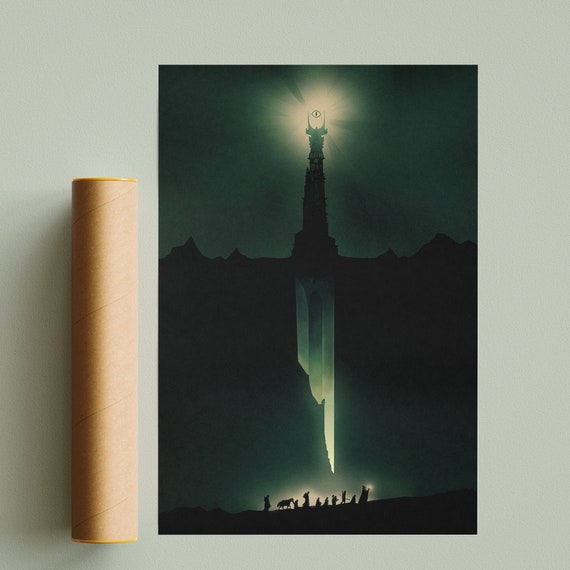 Prints Lord of The Rings Poster LOTR Room Decoration Lord of The Rings ...