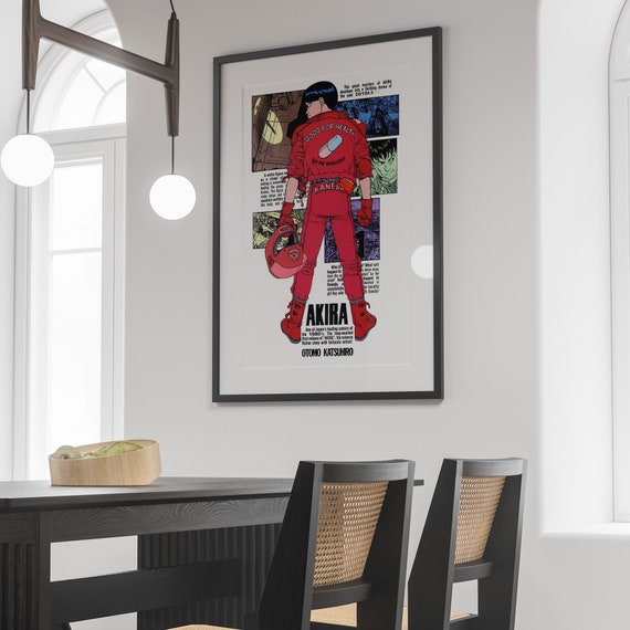Akira Poster Akira Room Decoration Akira Neo Tokyo Poster Kaneda Poster ...