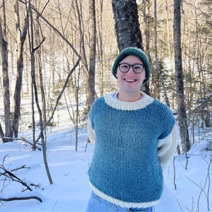 The Building Blocks Sweater: Beginner-friendly Digital Knitting Pattern ...