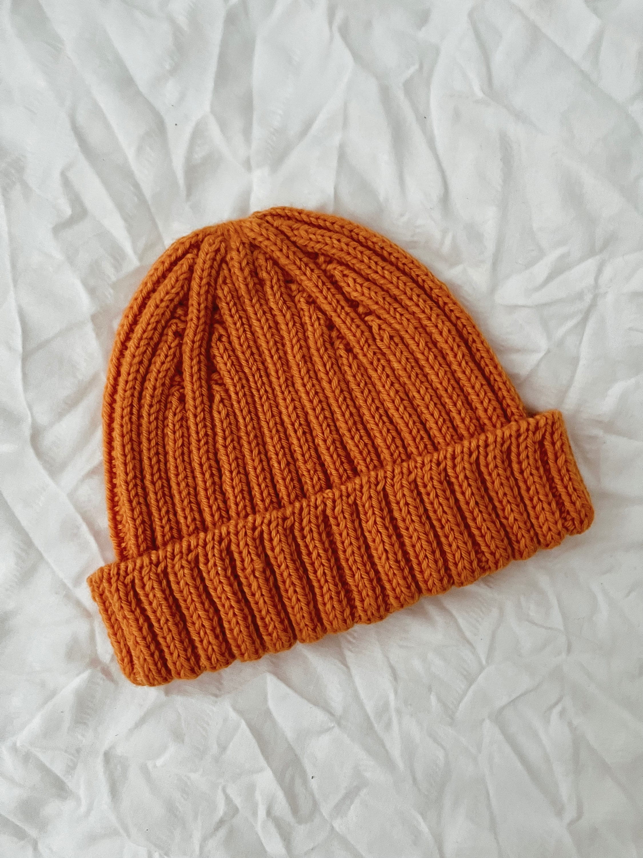 Digital Knitting Pattern: the Top-down 2x2 Hat - Etsy