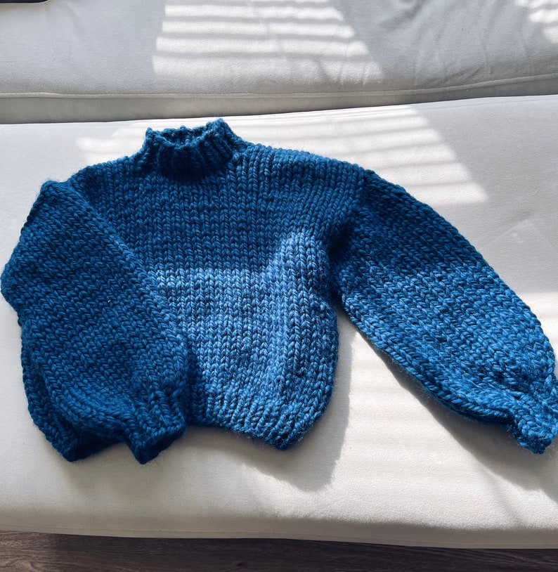 The Building Blocks Sweater: Beginner-friendly Digital Knitting Pattern ...