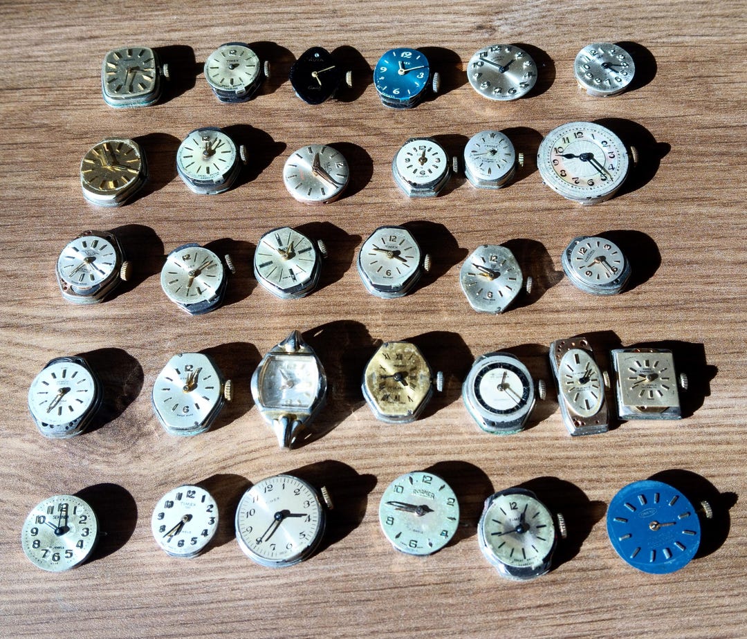 Lot Watches, 30+ Movements, Timex and Others, for Parts - Etsy