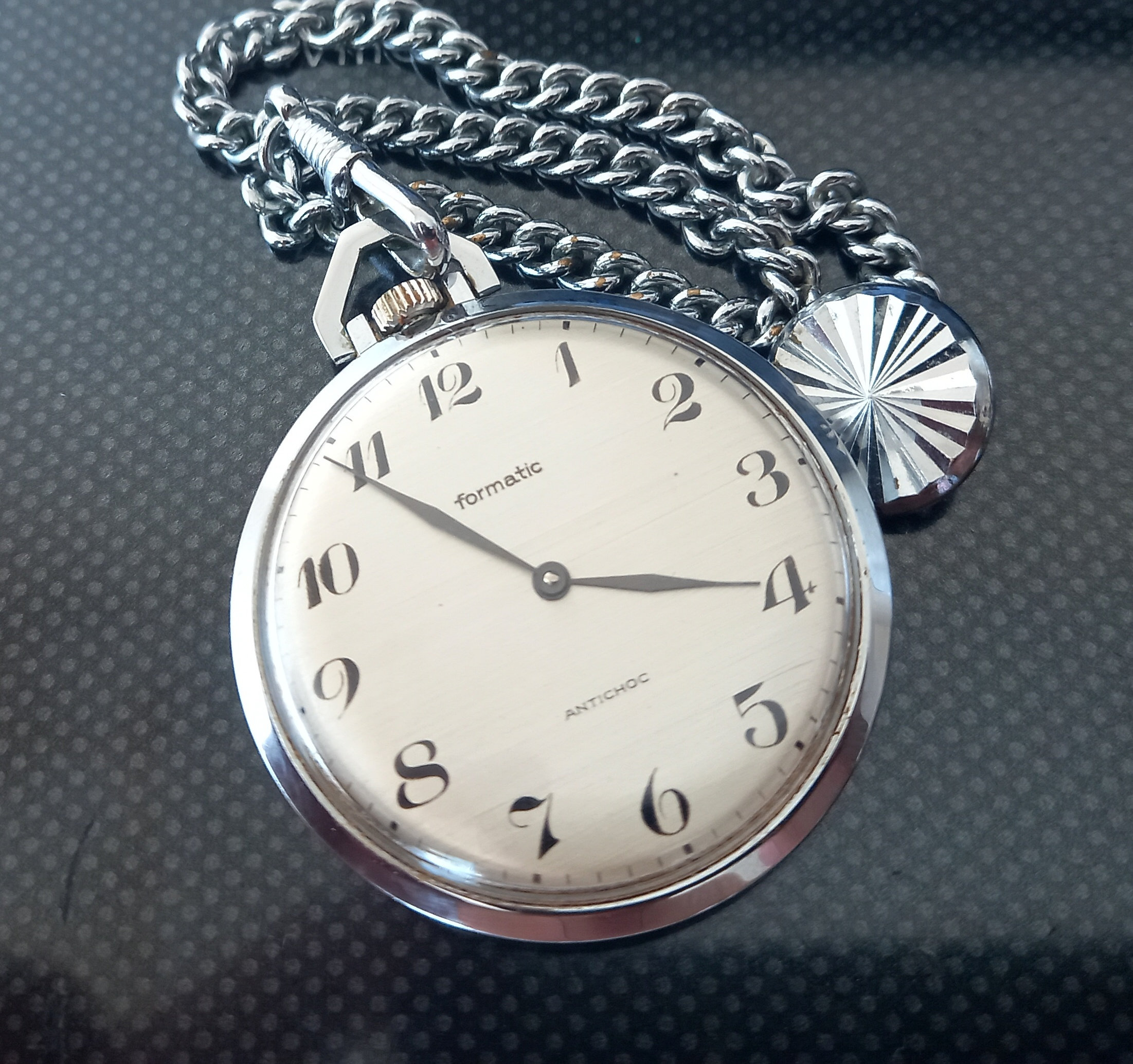 Vintage Pocket Watch, Formatic, Mechanical Watch, Wind up Watch ...