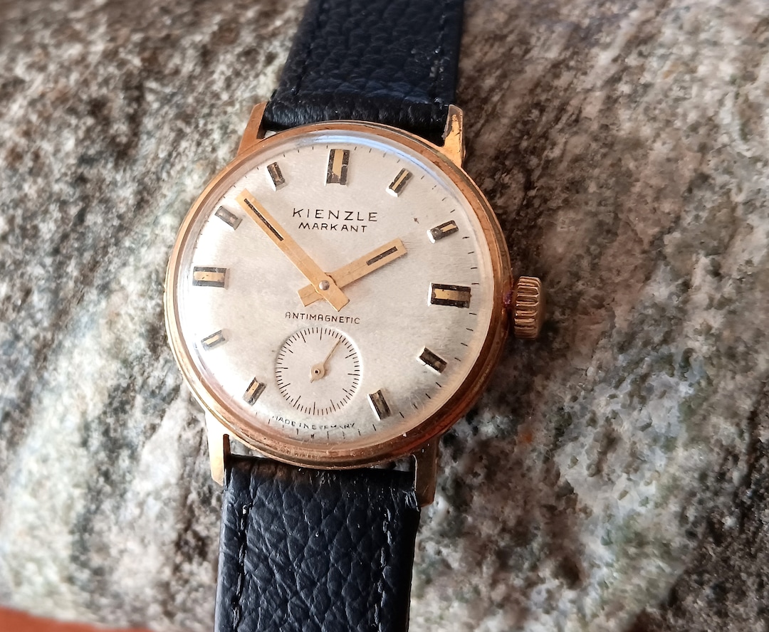 Vintage Wristwatch, Kienzle, Kienzle Markant, AU, Gold Plated ...