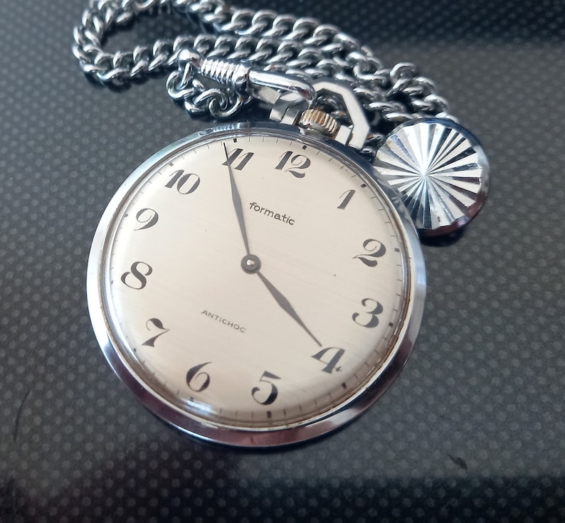 Vintage Formatic Pocket Watch, Mechanical Wind Up, Germany - Etsy