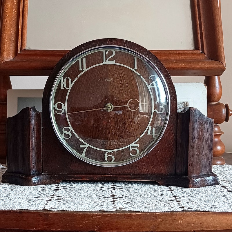 Vintage Desk Clock - Etsy