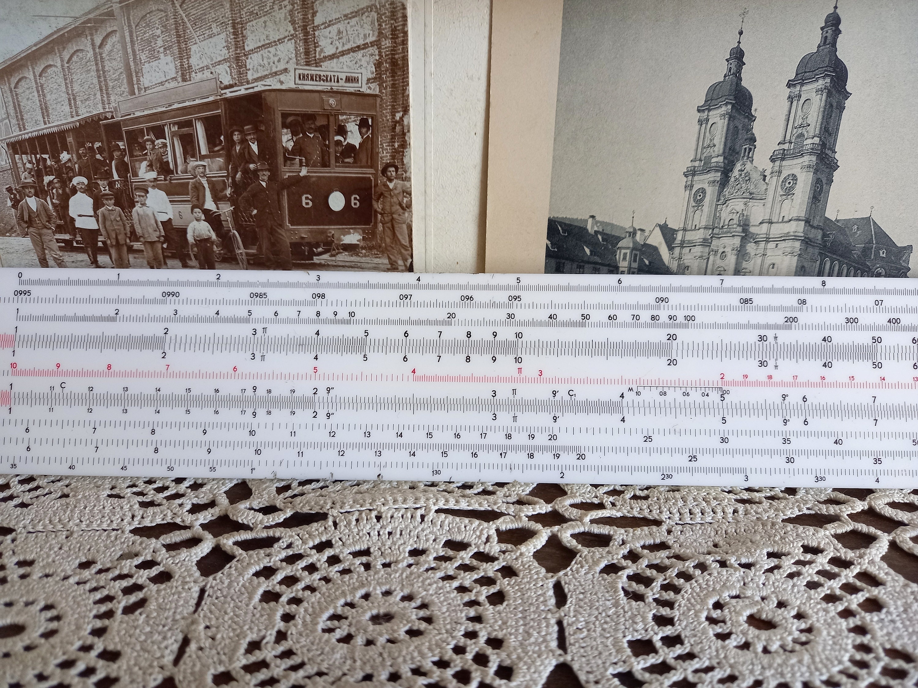 Skala/ Vintage Ruler/ Logarithmic Scale/ Vintage Slide Ruler/ - Etsy UK