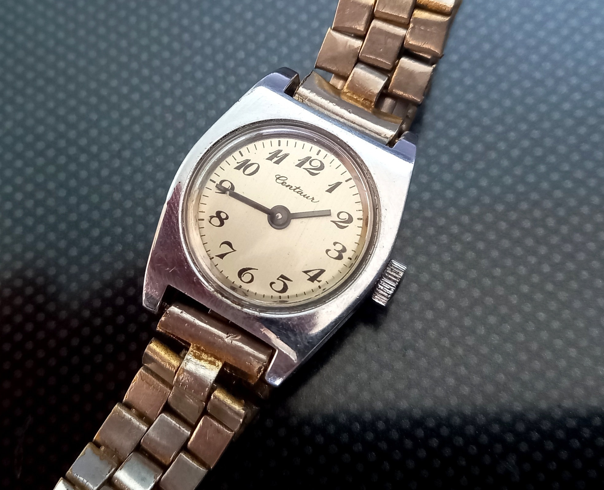 Vintage Wristwatch, Centaur, Mechanical Watch, Wind up Watch, Ladies ...