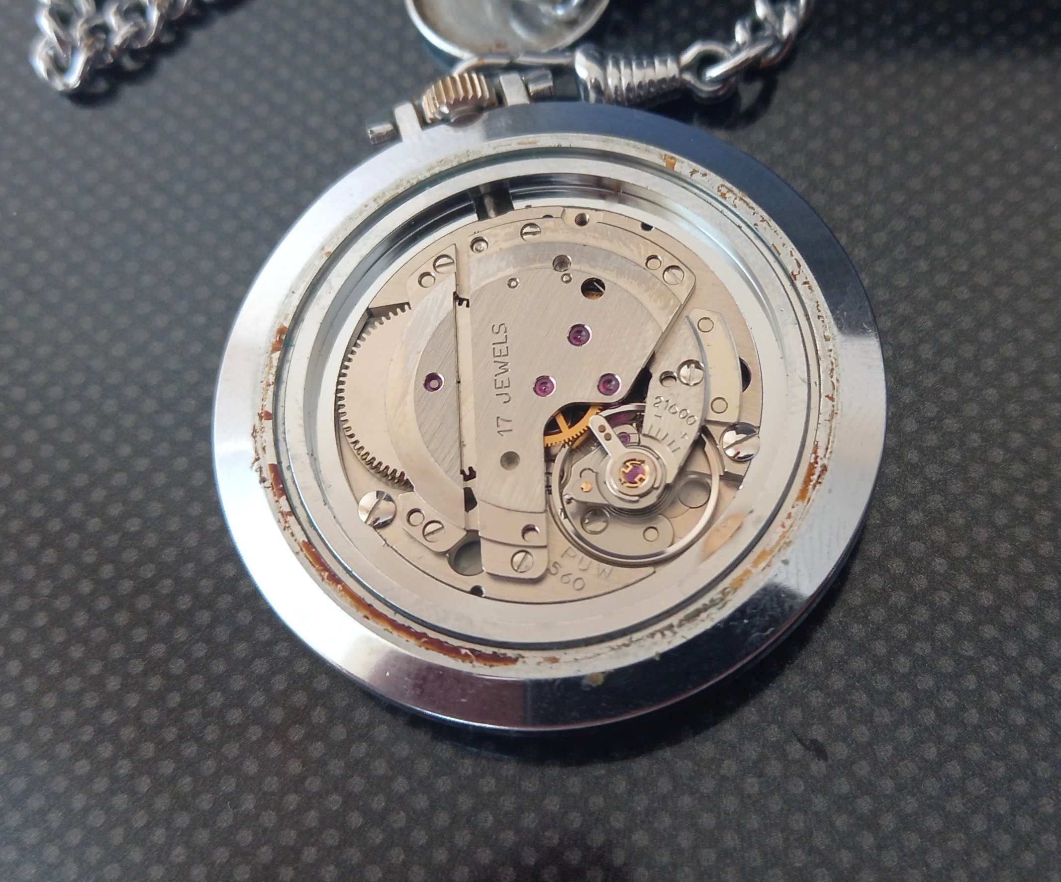 Vintage Pocket Watch, Formatic, Mechanical Watch, Wind up Watch ...