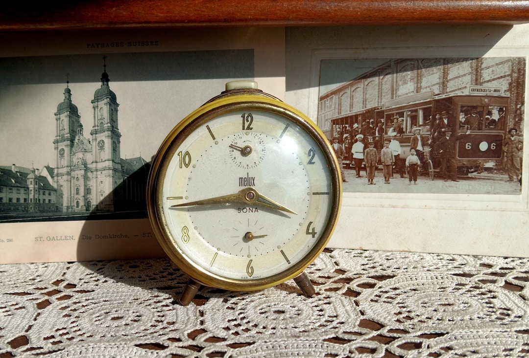 Vintage Melux Sona Alarm Clock, West Germany (not Ringing) - Etsy
