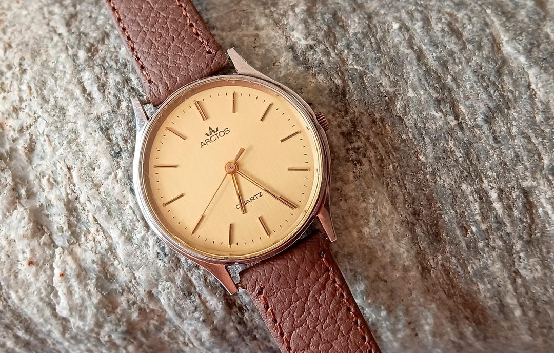 Vintage Arctos Quartz Watch, Men's 1980s Wristwatch, Working - Etsy