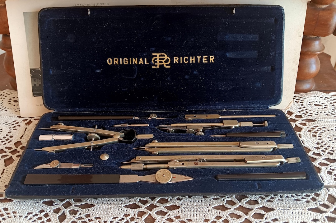 Vintage Drafting Tool, Richter, Kopernikus VII, Compass - Etsy