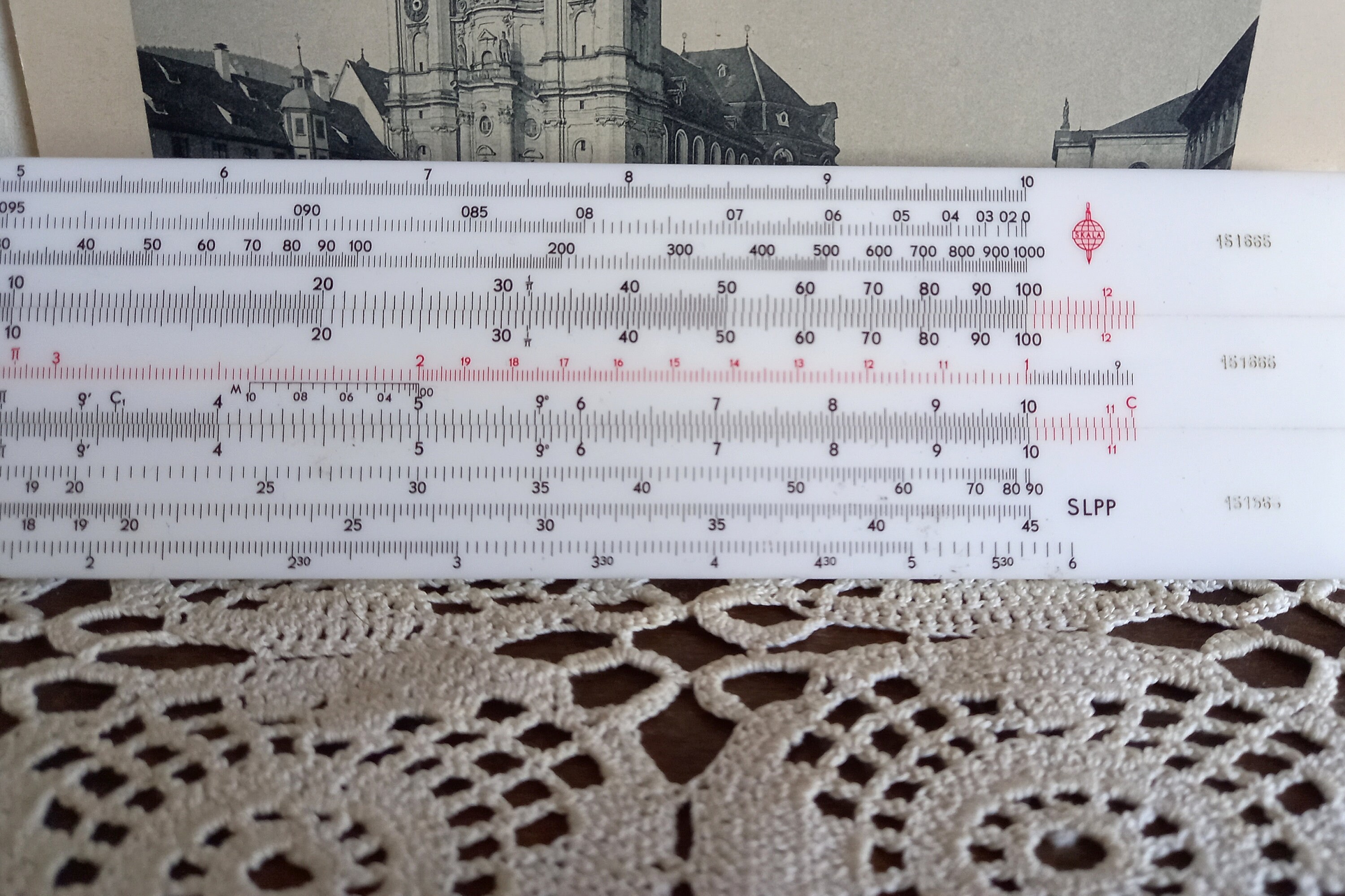 Skala/ Vintage Ruler/ Logarithmic Scale/ Vintage Slide Ruler/ - Etsy UK