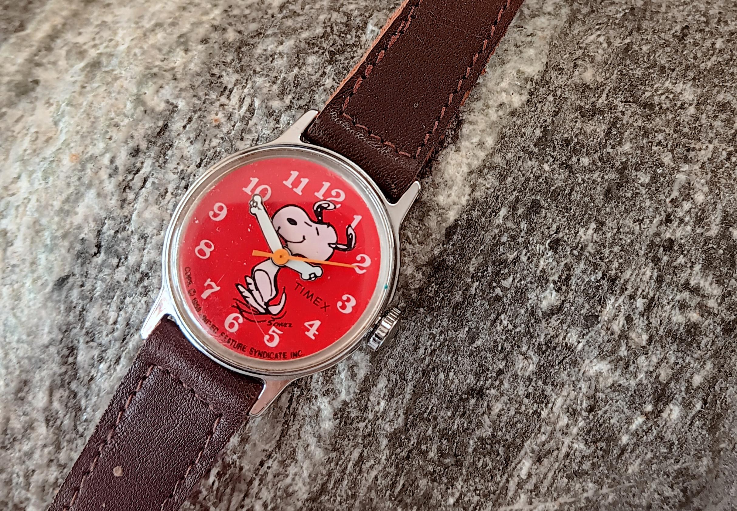 Vintage Timex Snoopy Animated Mechanical Watch - Etsy