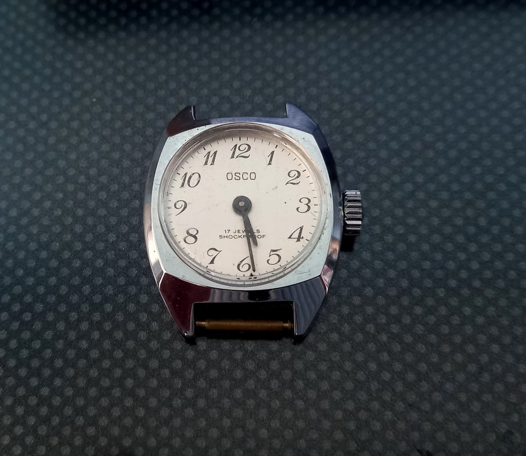 Vintage Wristwatch OSCO Mechanical Watch Wind up Watch - Etsy