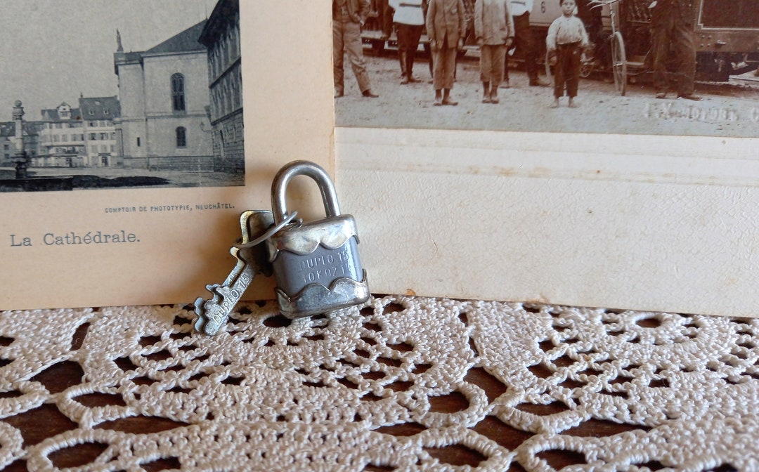 Vintage Duplo Padlock With Key, Czechoslovakia, MINT NOS - Etsy