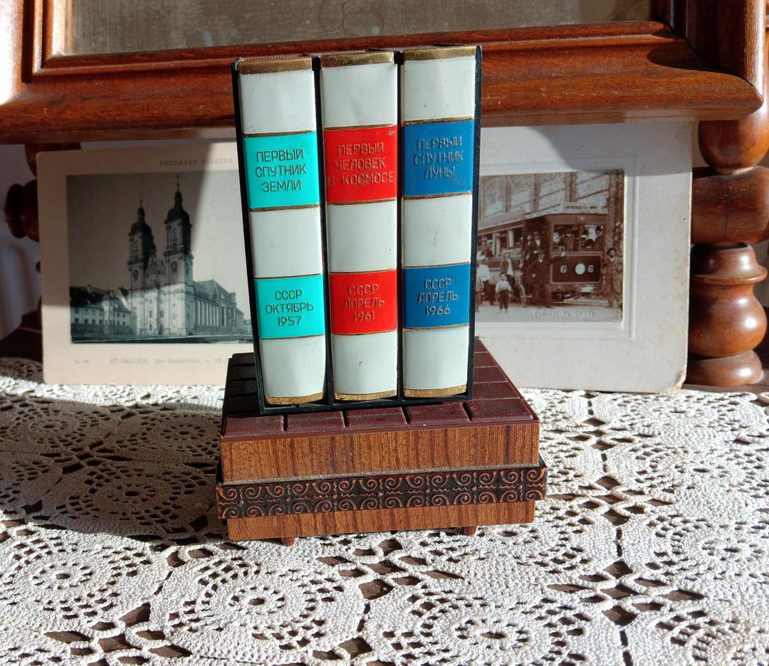 Vintage Music Box, Space Era, Rocket, Cigarette Box, USSR, Soviet ...