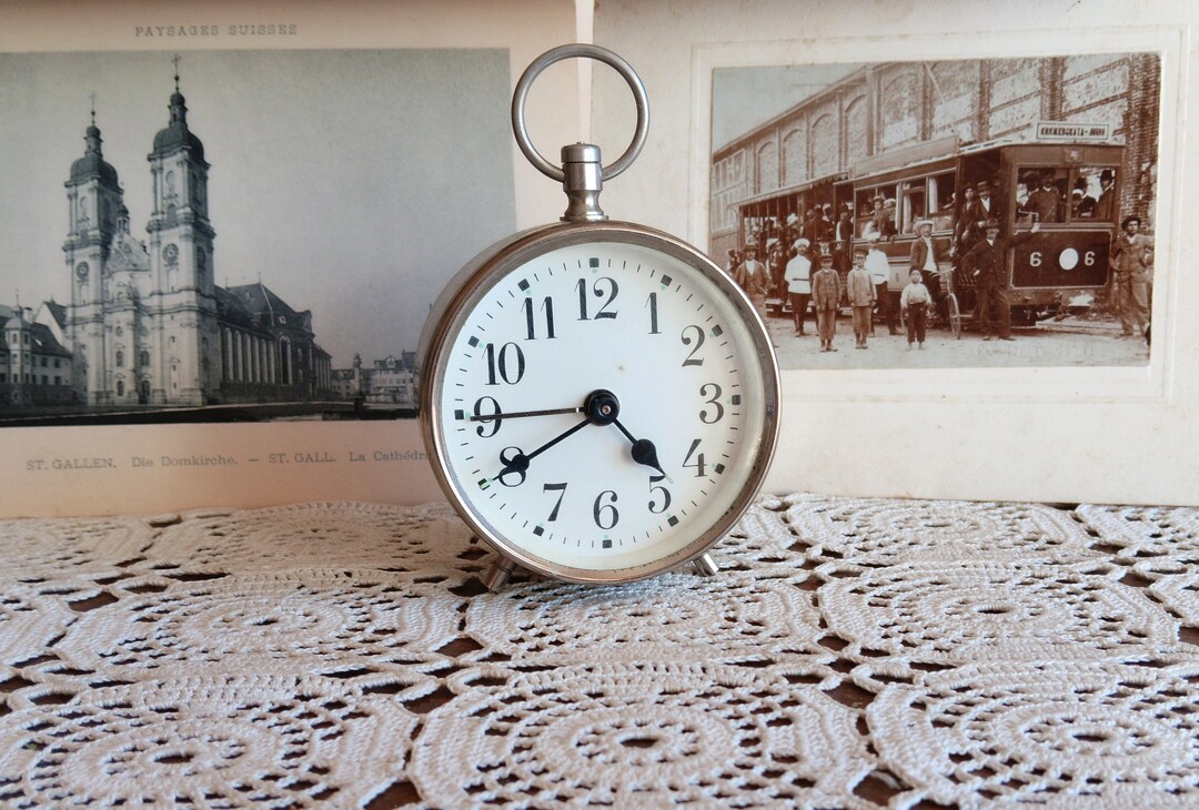 Vintage Alarm Clock, PRIM Alarm Clock, Czechoslovakia Alarm Clock ...