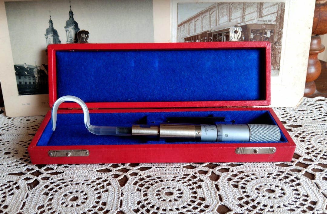 Vintage Meter, Measurement, Micrometer, Germany, DDR, GDR, NOS - Etsy
