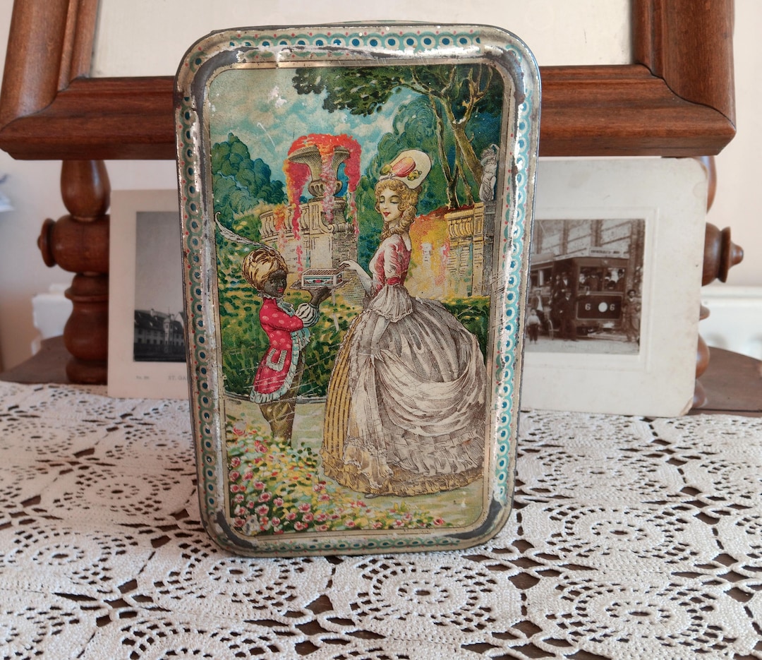 Vintage Tin Box, Italy, GEM, Biscuits, Settimo Torinese, Biscotti ...