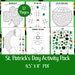 St. Patrick's Day Activity Pack for Kids, Printable Activity Sheets for ...