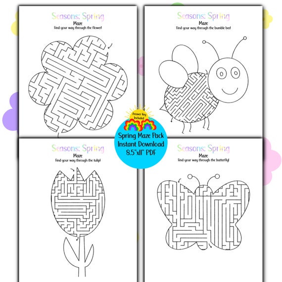 Printable Spring Activities