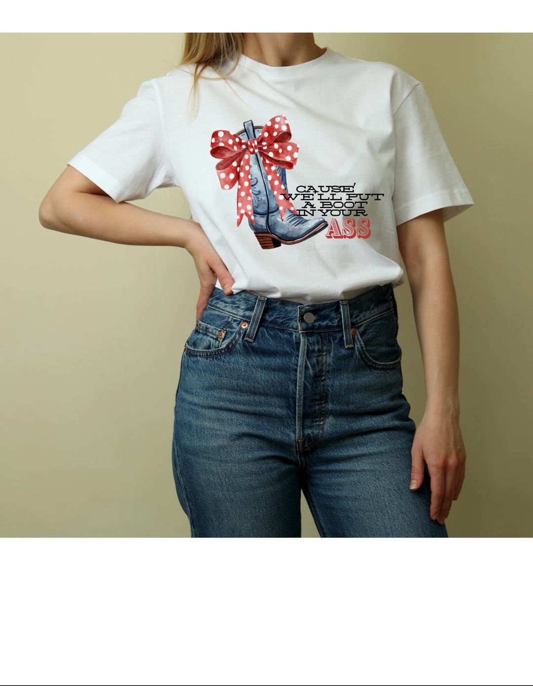 We'll Put a Boot in Your Ass Shirt - Etsy