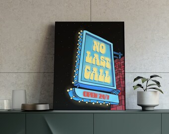No Last Call Sign - Etsy