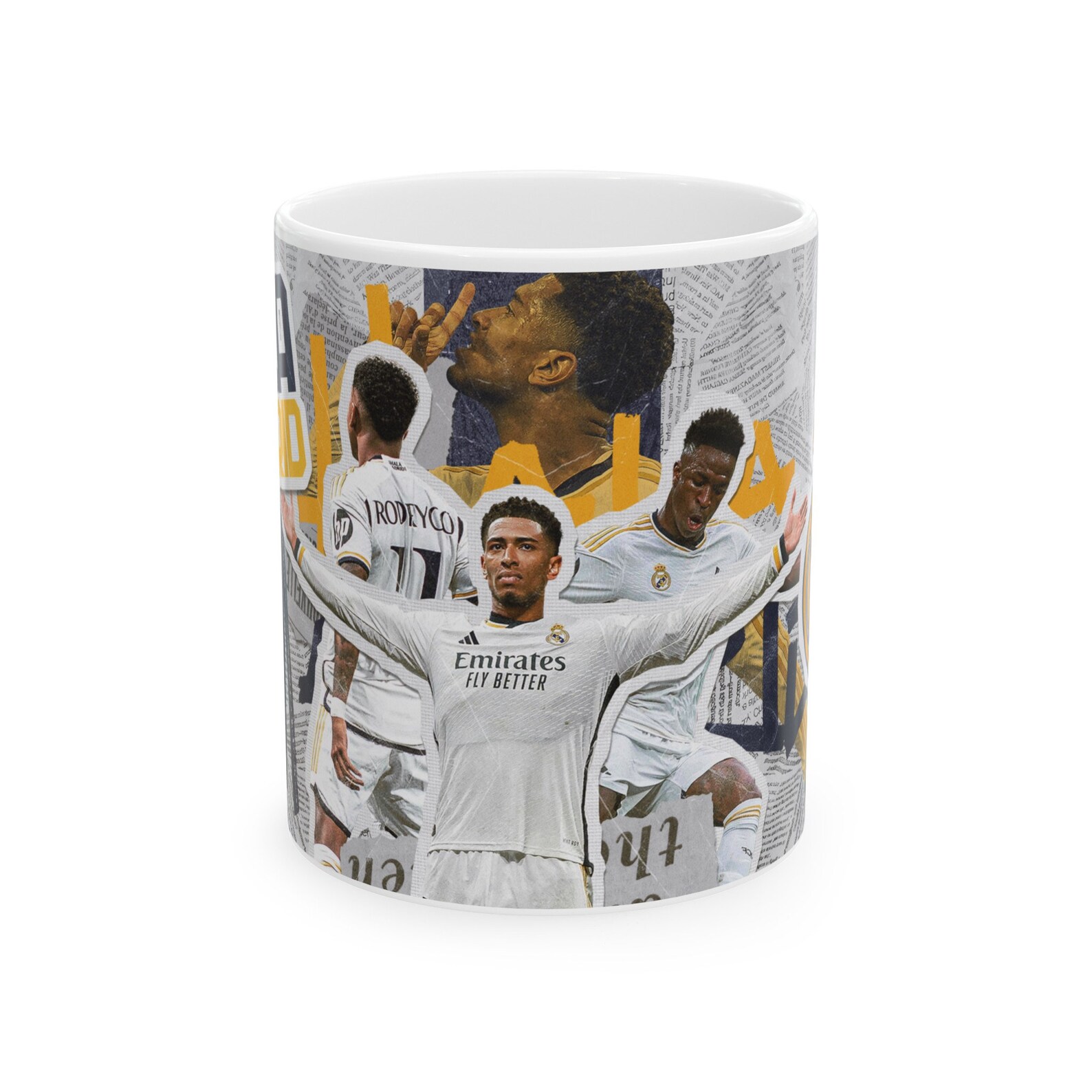 Real Madrid Coffee Mug Real Madrid Gift Real Madrid fútbol Soccer Fan ...