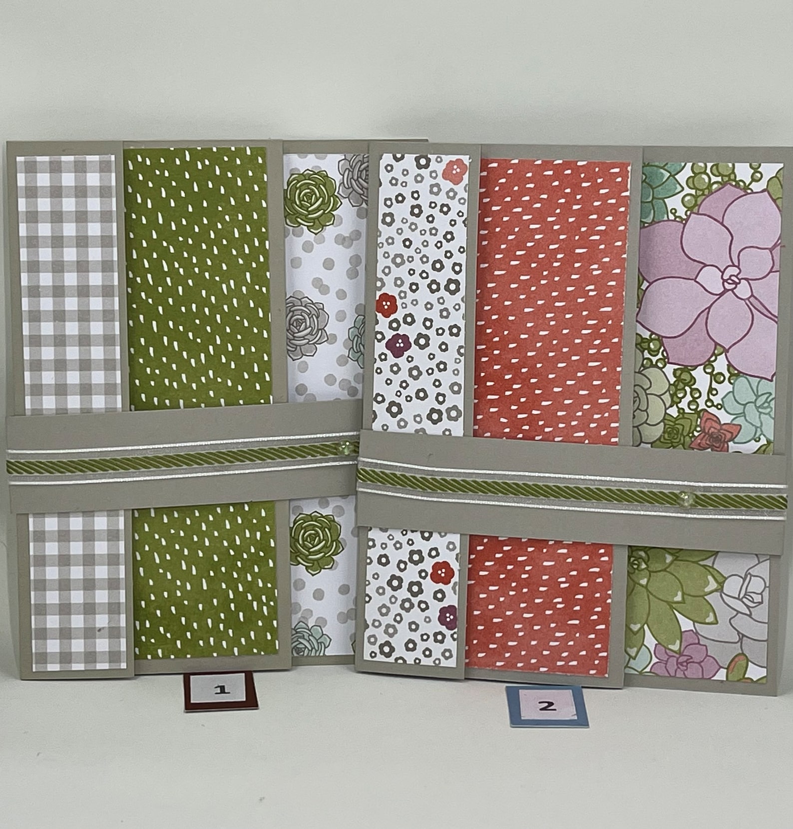 Handmade Stampin' Up! Fancy Tri-fold Card, Gift Card, Birthday Card ...