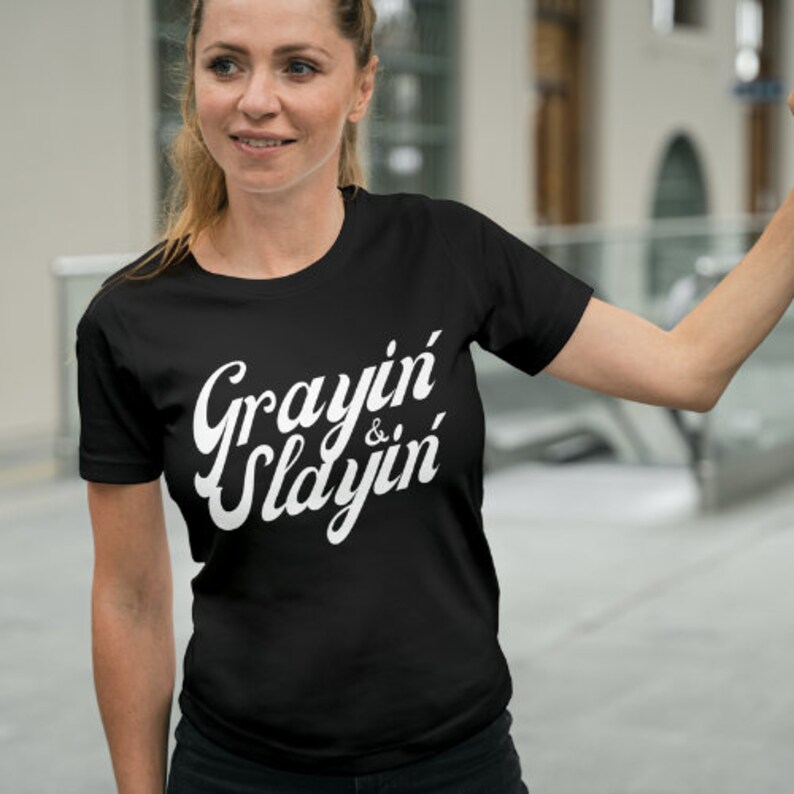 Aging Tshirt, Shirts for Middleaged Women, Menopause Shirt, T-shirt for ...