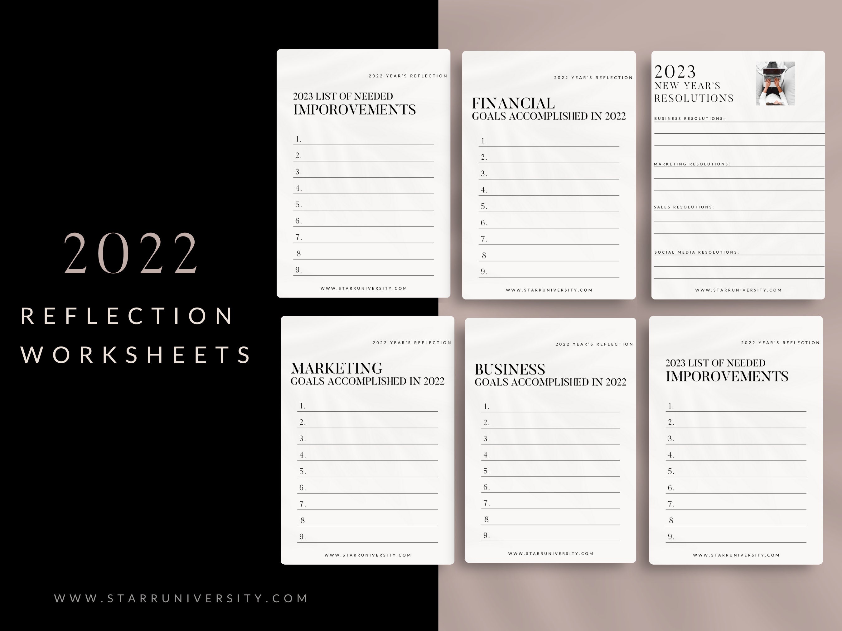 2023 Business Plan 2023 Printable Business Plan Business Planner PDF ...