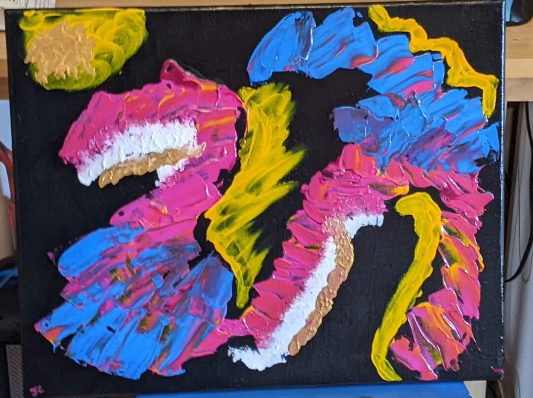 Abstract Autistic Art by Autistic Artist Jillien Conneen, Autism ...