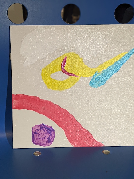 Abstract Autistic Art by Autistic Artist Jillien Conneen - Etsy