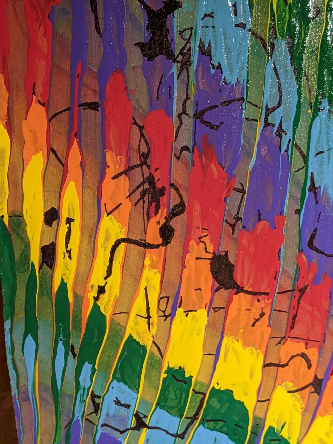 Abstract Autistic Art by Autistic Artist Jillien Conneen, Autism ...