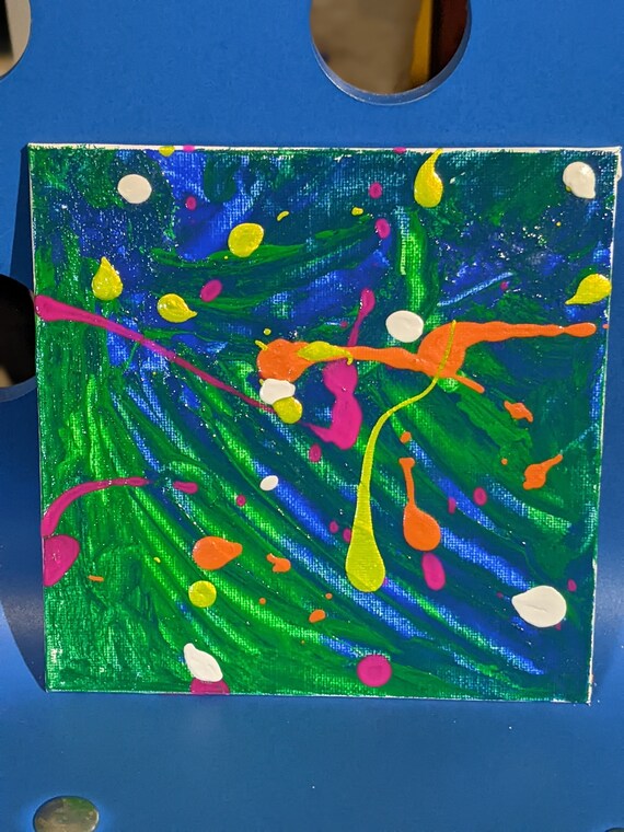 Abstract Autistic Art by Autistic Artist Jillien Conneen - Etsy