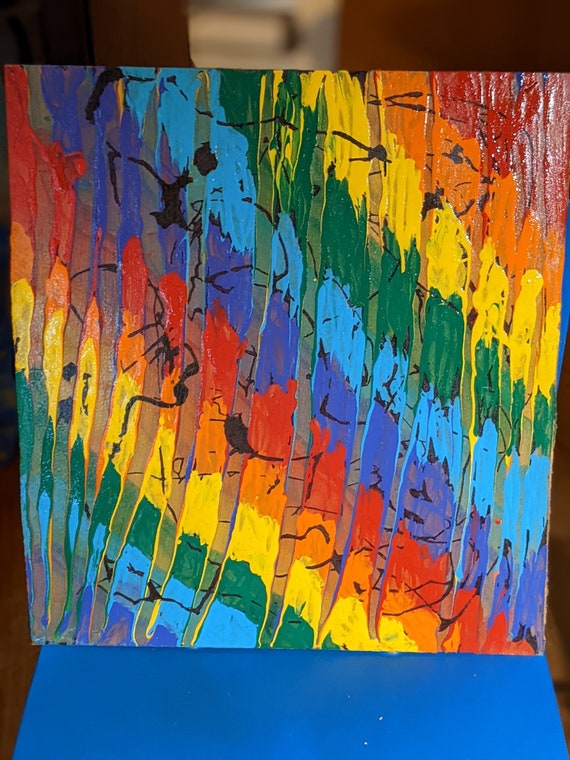 Abstract Autistic Art by Autistic Artist Jillien Conneen - Etsy