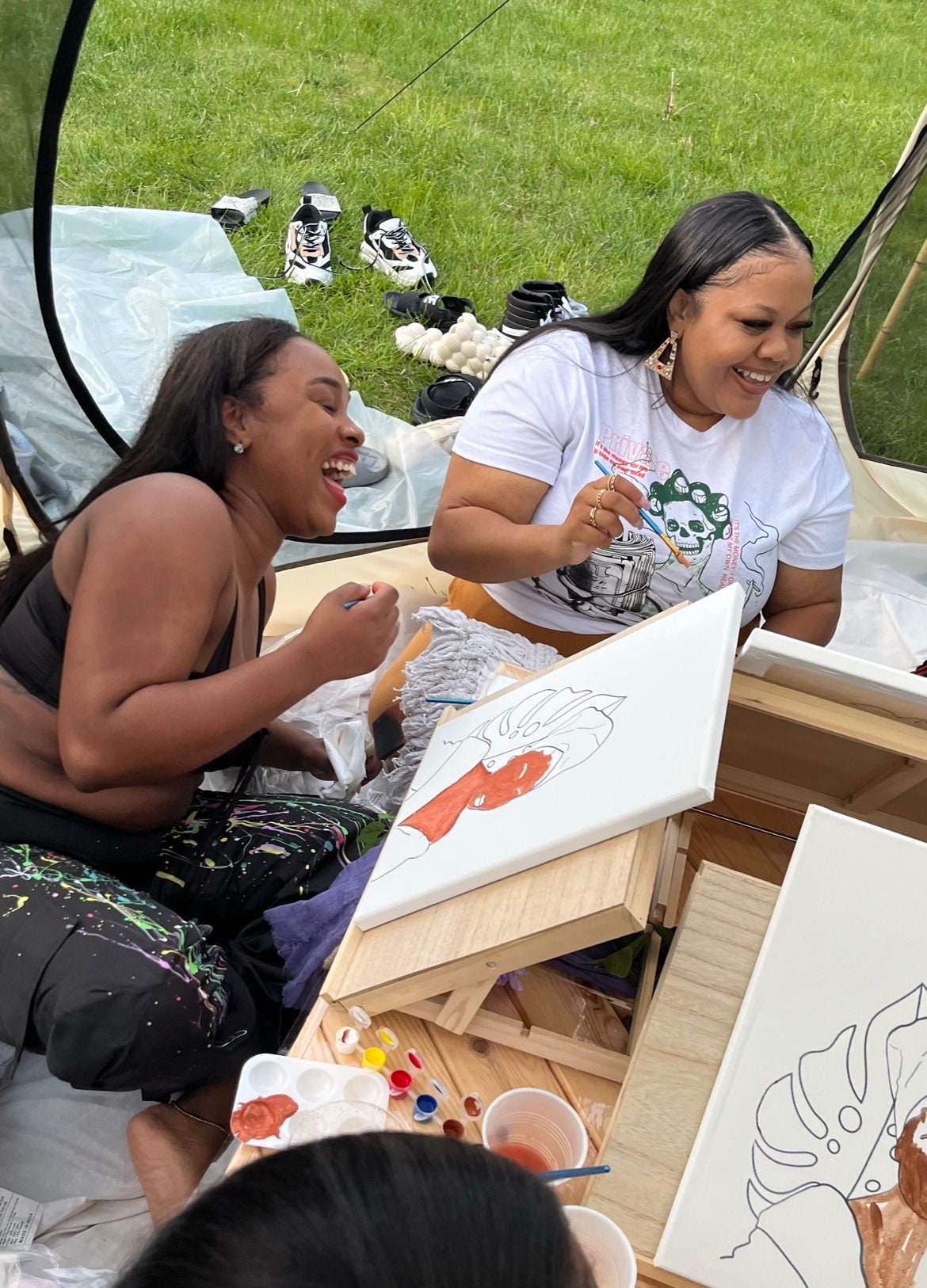 Sip N' Paint Girls Night Experience Box| Paint Party| Ladies Night ...