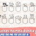 Pocket Animals SVG Bundle | T-shirt Design, Stickers (digital Download ...