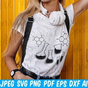 Science Svg | Chemistry Clipart | Science Teacher Svg | Chemistry ...