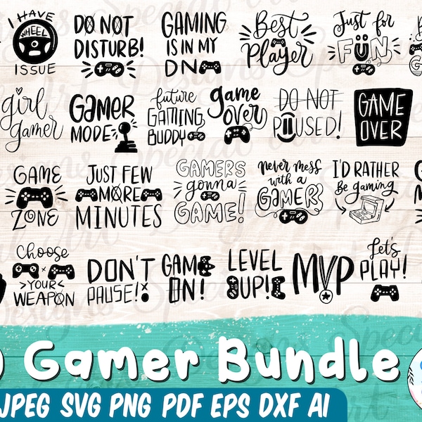 Gaming Svg - Etsy