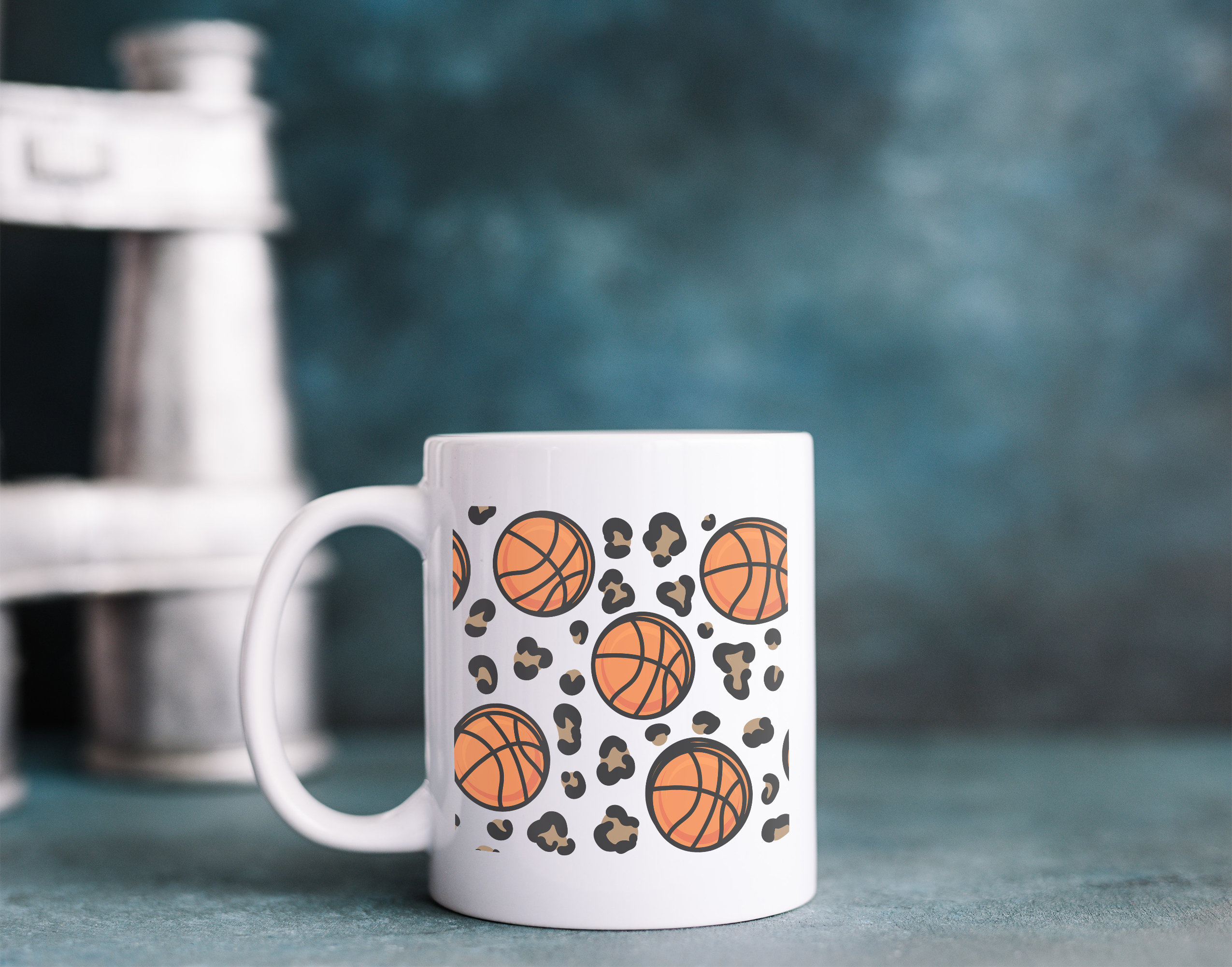 Seamless Basketball Leopard Png Basketball Seamless - Etsy