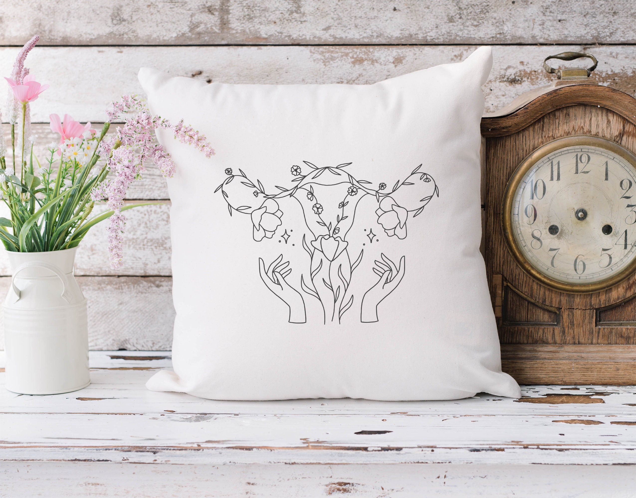 Uterus Svg Uterus With Flowers Svg Floral Uterus Svg - Etsy Australia