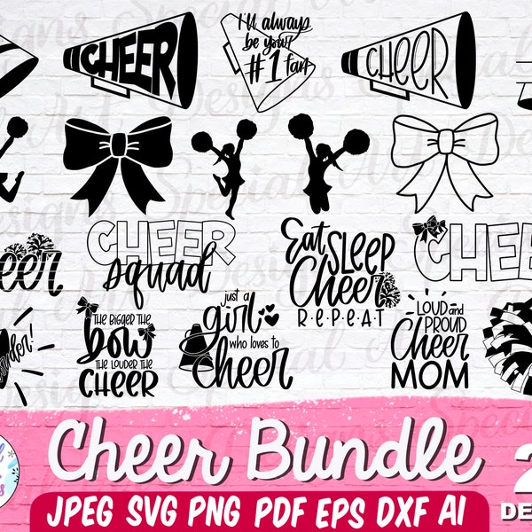 Cheerleading Svg - Etsy