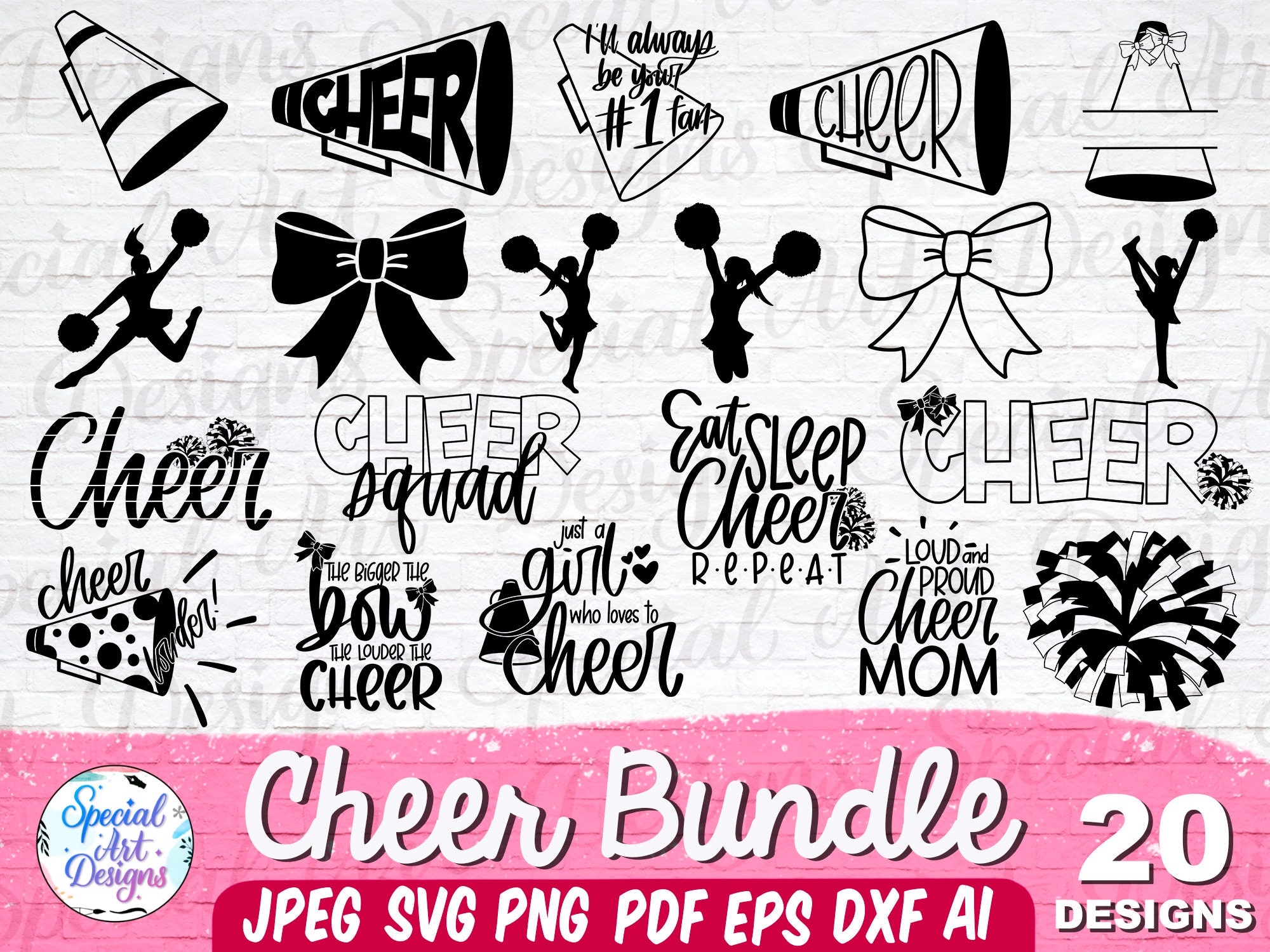 Cheer Big Svg Bundle Cheer Svg Bundle Cheer Svg Etsy Australia